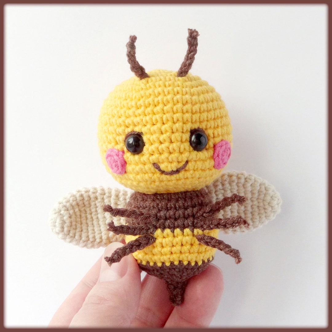 Honey Bee Crochet Pattern, Crochet Honey Bee Amigurumi Pattern - Etsy