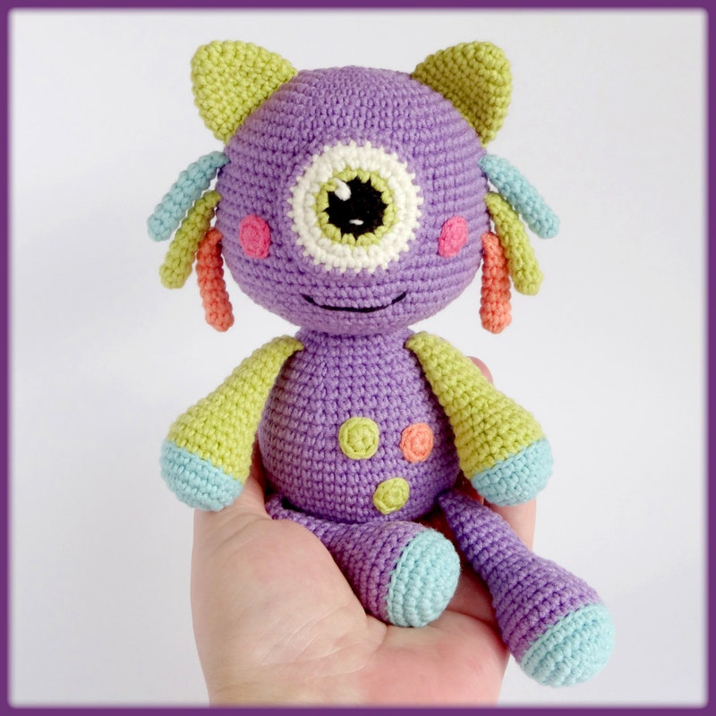 Monster Crochet Pattern - Etsy