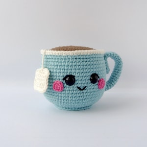 Cute Amigurumi Tea Cup Crochet Pattern - Etsy