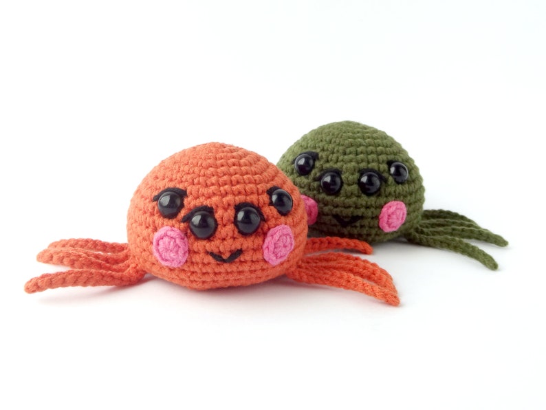 Cute Amigurumi Spider Crochet Pattern Crochet Spider Pattern - Etsy