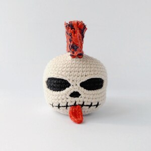 Punk Skull Crochet Pattern - Etsy