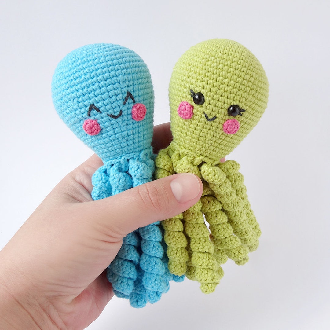 Cute Amigurumi Octopus Crochet Pattern Crochet Octopus - Etsy