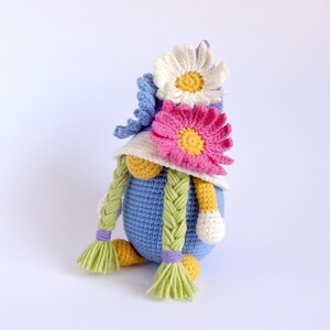 Daisy Gnome Crochet Pattern, Flower Gmone Pdf Pattern - Etsy
