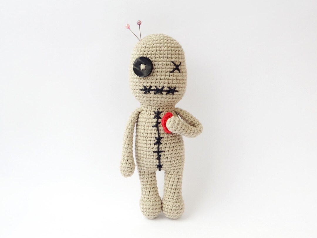 Voodoo Doll Crochet Pattern Amigurumi Voodoo Doll Pattern - Etsy