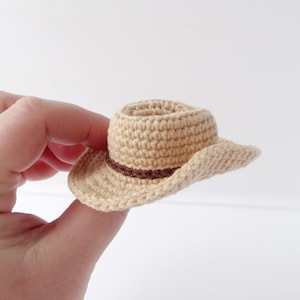 Cowboy Hat Crochet Pattern for Amigurumi Toys - Etsy