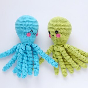 Cute Amigurumi Octopus Crochet Pattern - Etsy