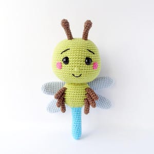 Draco the Dragonfly Crochet Pattern - Etsy