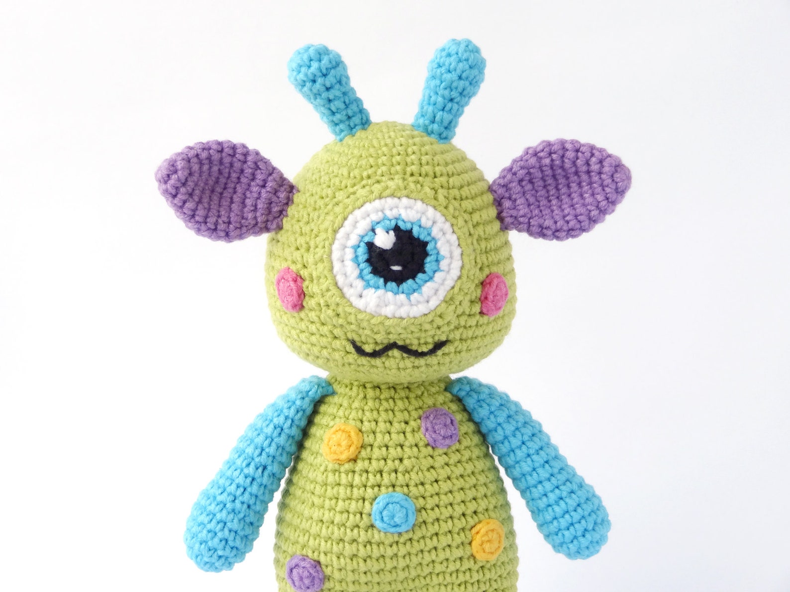 Monster Sam Amigurumi Crochet Pattern Cute Kawaii Amigurumi - Etsy Canada