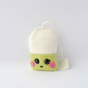 Tea Bag Crochet Pattern, Cute Amigurumi Tea Bag Pattern - Etsy