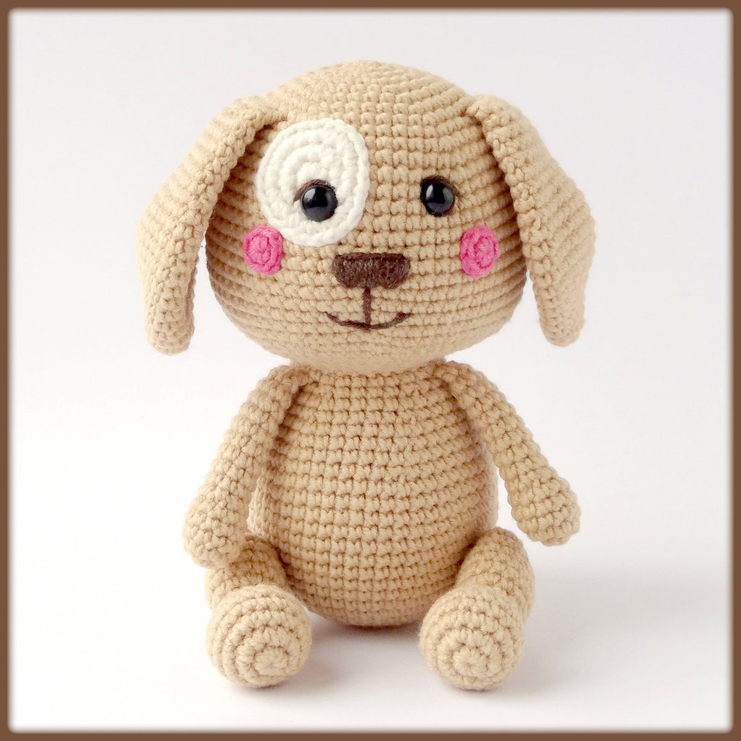 Puppy Dog Crochet Pattern Amigurumi Toy - Etsy