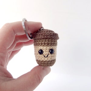 Coffee Cup Keychain Crochet Pattern - Etsy