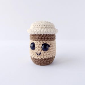 Cute Coffee Cup Keychain Crochet Pattern - Etsy