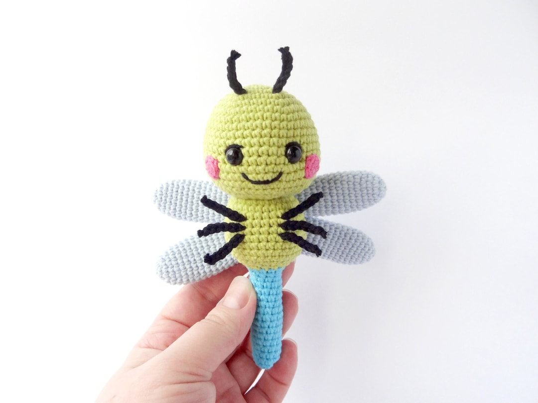 Dragonfly Crochet Pattern Amigurumi Insect Crochet Pdf - Etsy