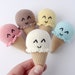 Mini Ice Cream Crochet Pattern Crochet Ice Cream Pattern - Etsy