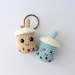 Boba Tea Keychain Crochet Pattern, Cute Crochet Tiny Boba Tea Amigurumi ...