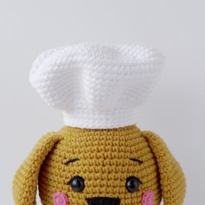 Chef Hat Crochet Pattern for Amigurumi Toys - Etsy