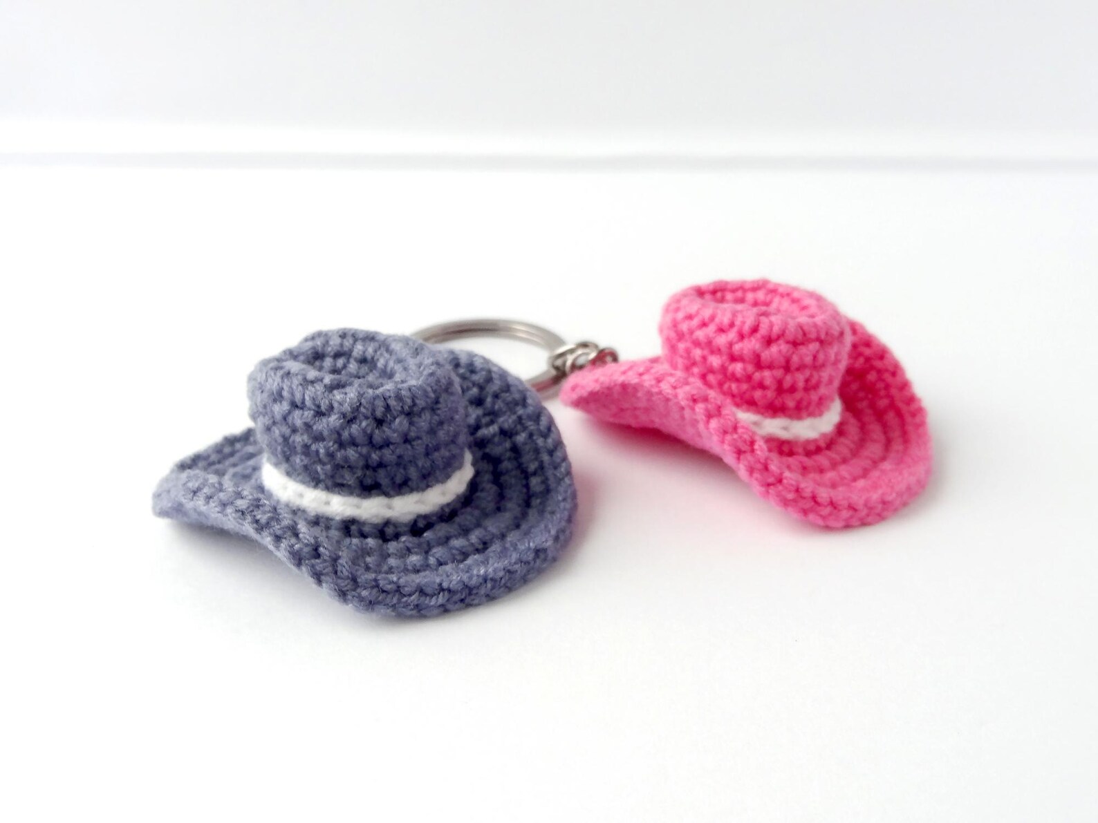 Cowgirl Hat Keychain Crochet Pattern - Etsy