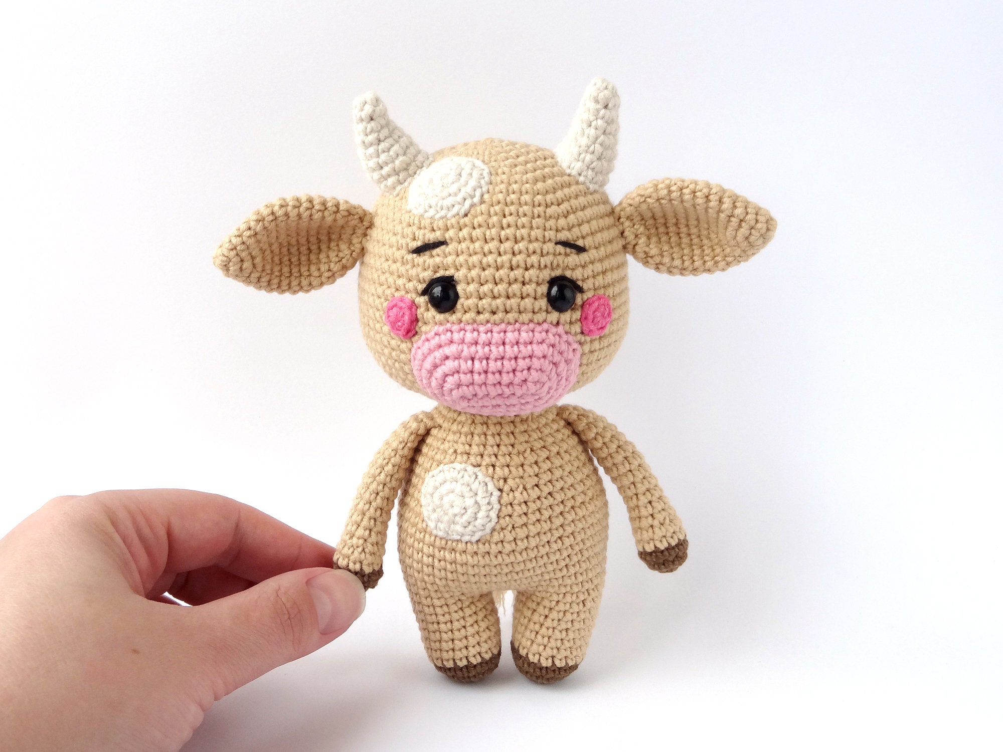 Ox Crochet Pattern Amigurumi Toy Crochet Ox Pattern - Etsy