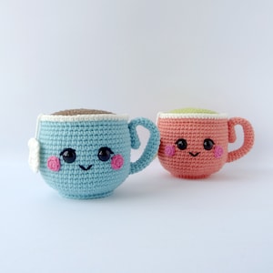 Cute Amigurumi Tea Cup Crochet Pattern - Etsy