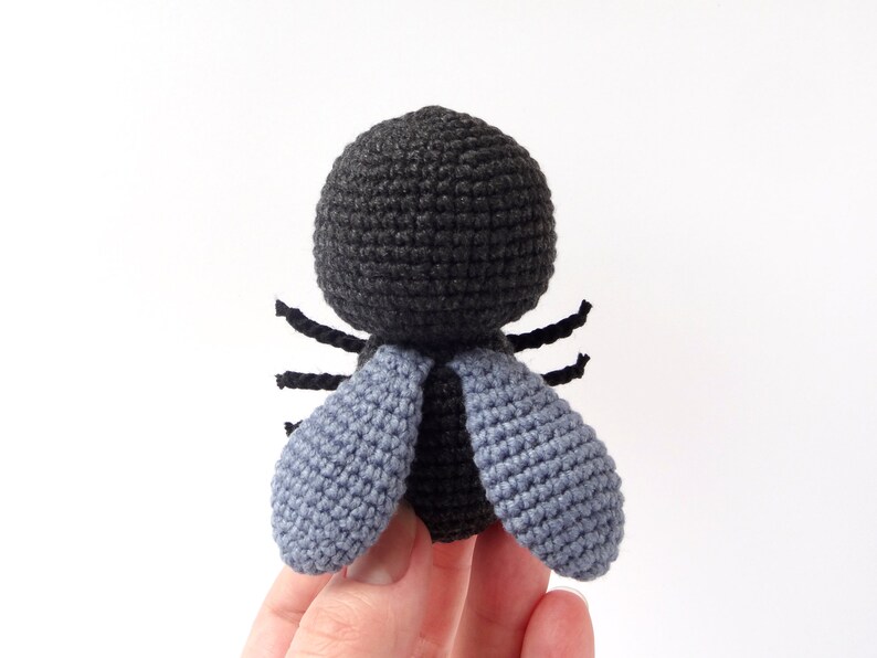 Fly Crochet Pattern Amigurumi Toy Crochet House Fly Pattern - Etsy