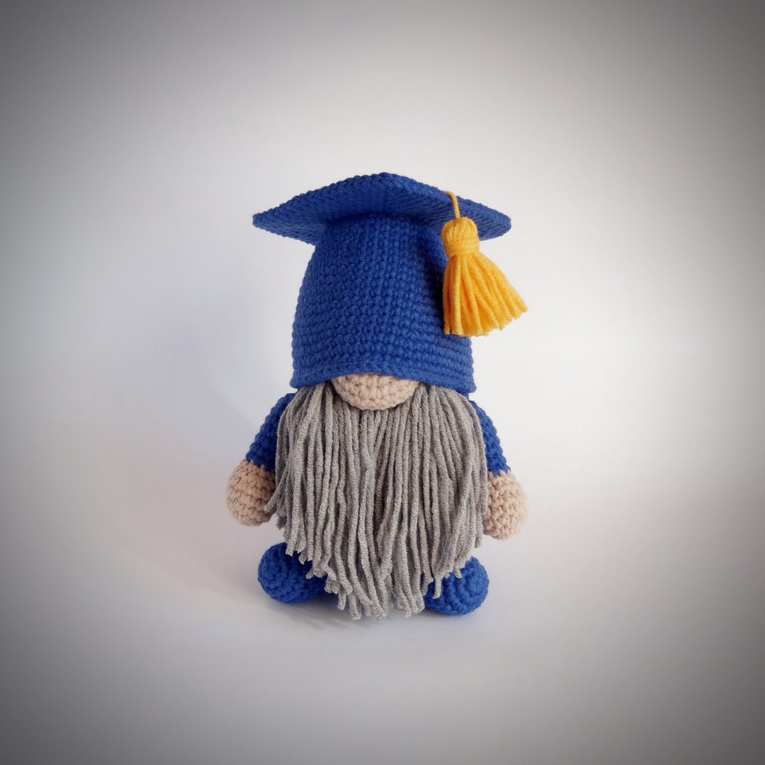 Graduation Gnome Crochet Pattern Graduate Gnome Crochet Pdf - Etsy