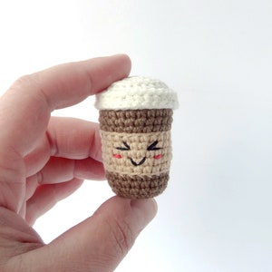 Coffee Cup Keychain Crochet Pattern - Etsy
