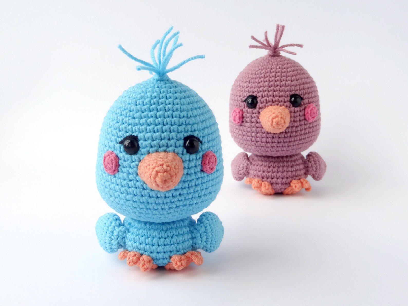 Little Bird Crochet Pattern Amigurumi Toy Crochet Bird - Etsy