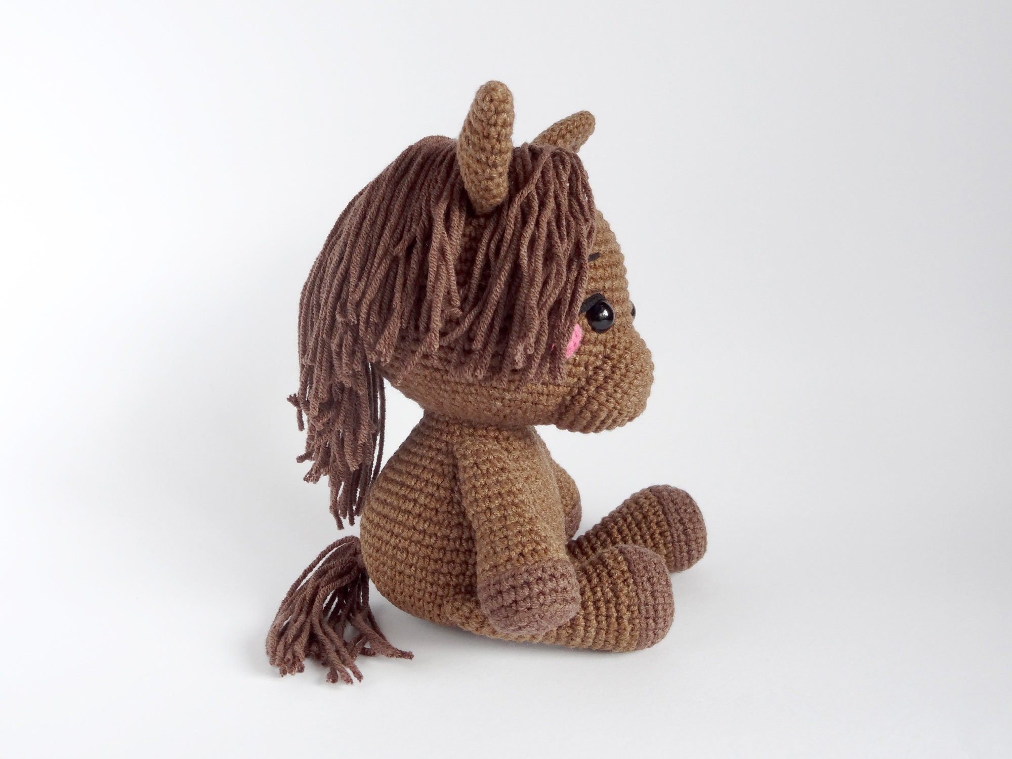 Harley the Horse Crochet Pattern Amigurumi Toy Crochet - Etsy