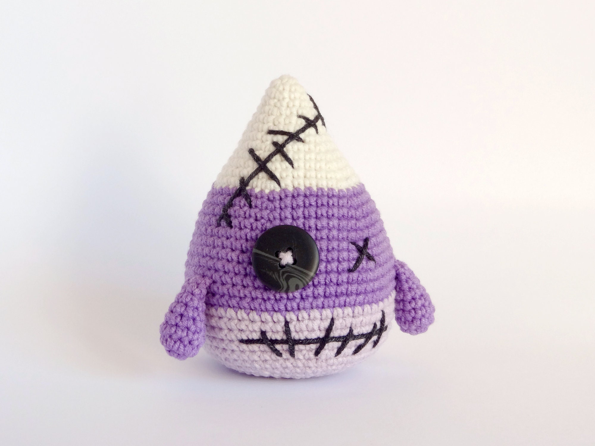 Creepy Zombie Candy Corn Crochet Pattern Halloween Amigurumi - Etsy