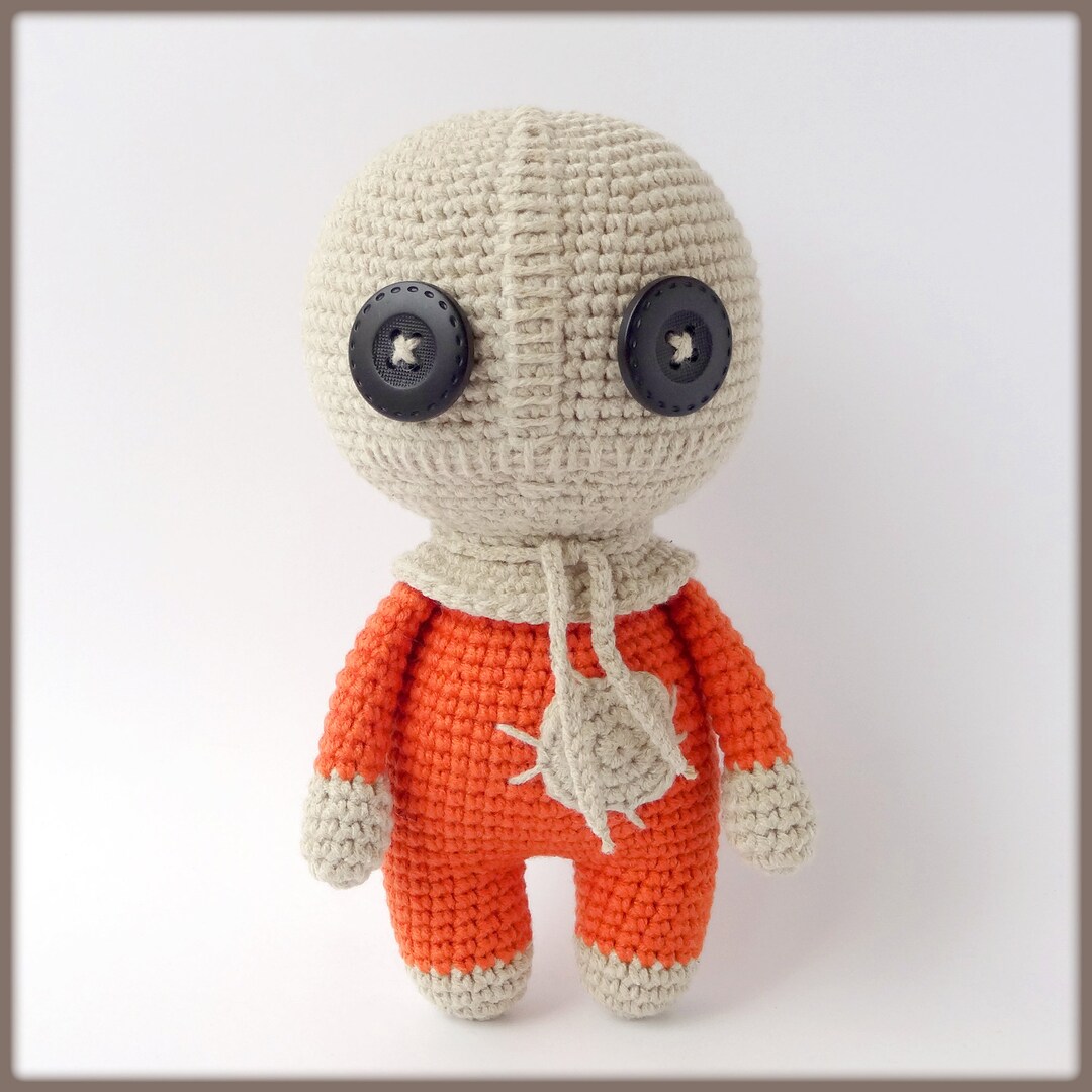 Halloween Spirit Sam Crochet Pattern Amigurumi Toy, Crochet Halloween ...