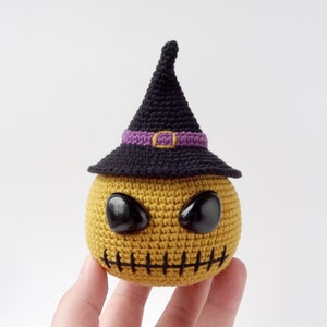 Halloween Pumpkin Crochet Pattern Amigurumi Toy Halloween - Etsy