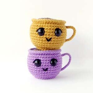 Tiny Coffee Cup Crochet Pattern - Etsy