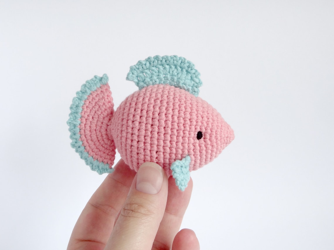 Fish Crochet Pattern Amigurumi Toy Crochet Amigurumi Fish - Etsy