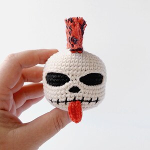 Punk Skull Crochet Pattern - Etsy