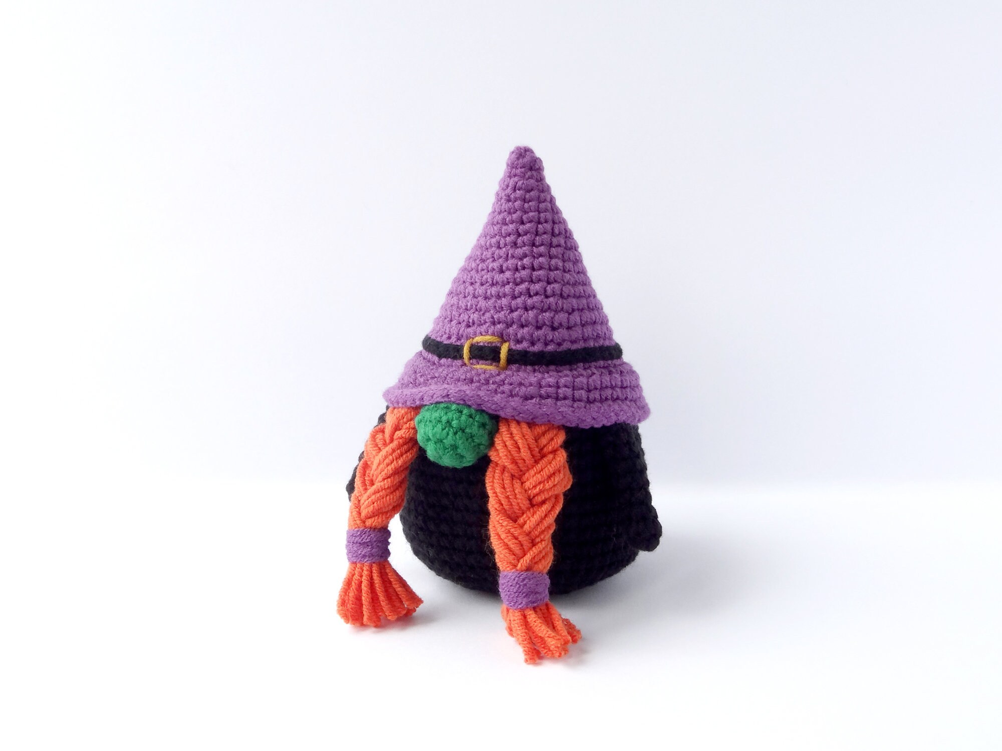Crochet Pattern Witch Gnome Halloween Witch Amigurumi Gnome - Etsy