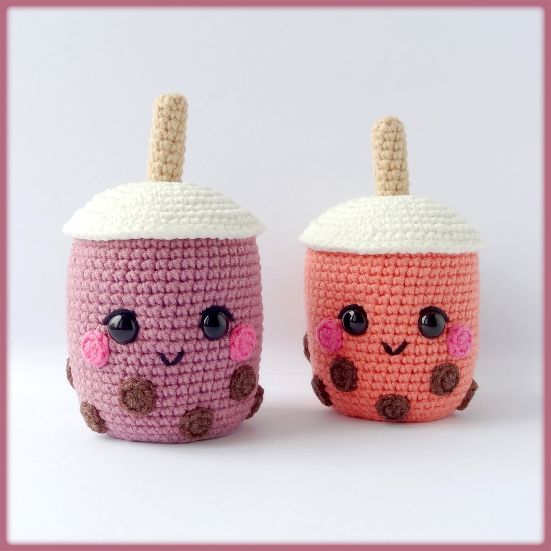 Bubble Tea Crochet Pattern Amigurumi Toy - Etsy