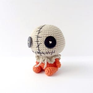 Sitting Halloween Sam Crochet Pattern, Crochet Halloween Doll Amigurumi ...
