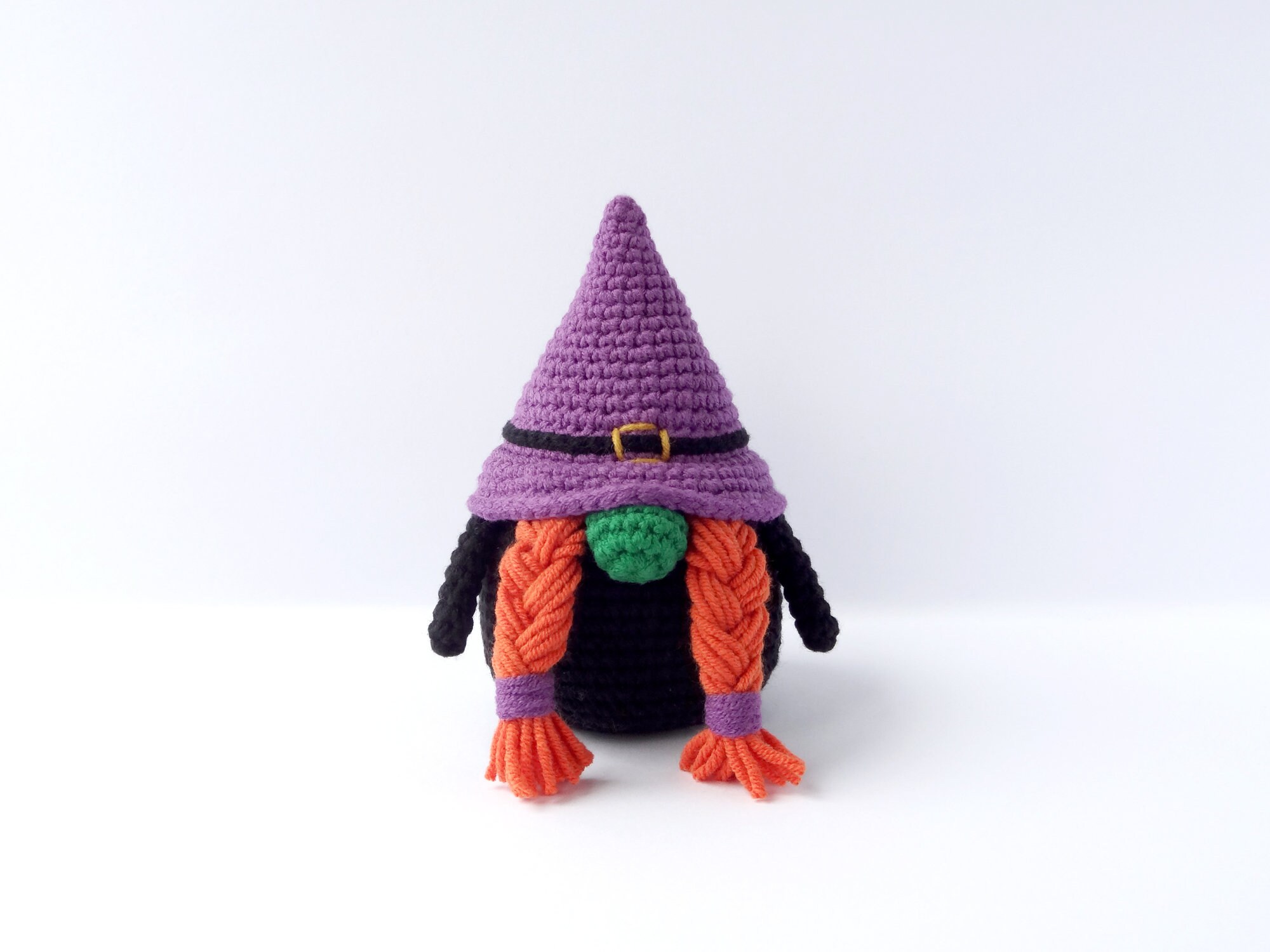 Crochet Pattern Witch Gnome Halloween Witch Amigurumi Gnome - Etsy