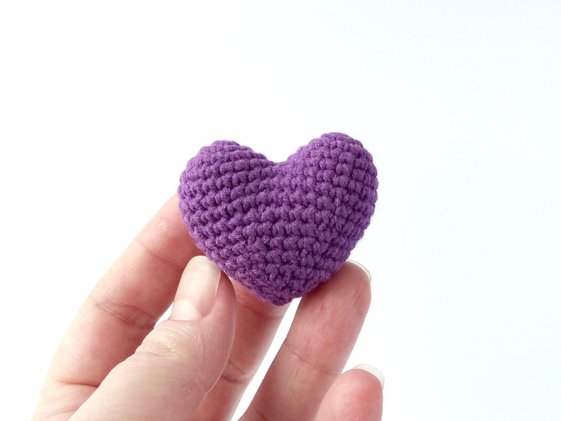 6in1 Heart Crochet Pattern 6 Heart Sizes in 1 Crochet - Etsy