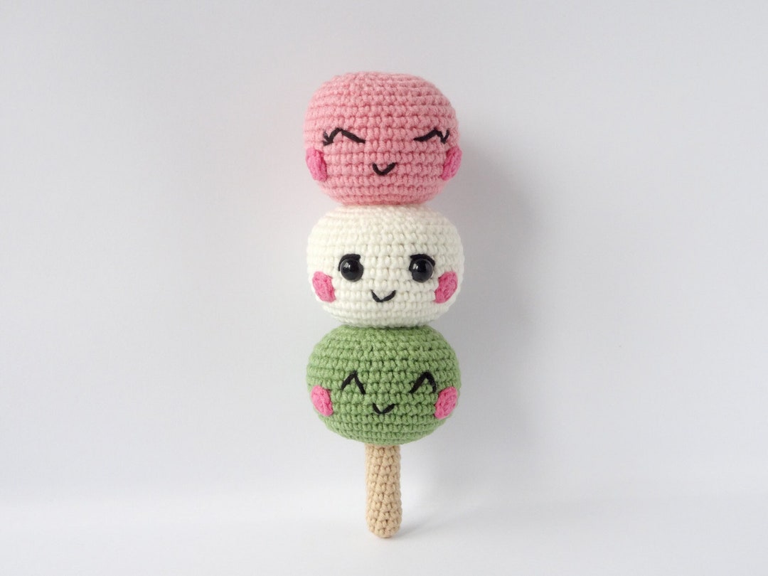 Cute Amigurumi Hanami Dango Crochet Pattern - Etsy