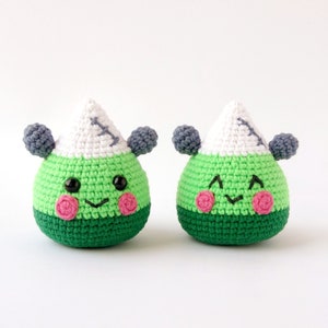 Crochet Pattern Candy Corn Frankenstein Amigurumi Toy - Etsy