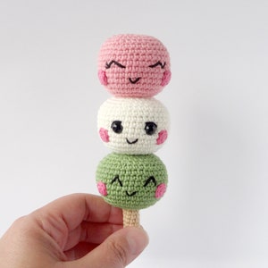 Cute Amigurumi Hanami Dango Crochet Pattern - Etsy