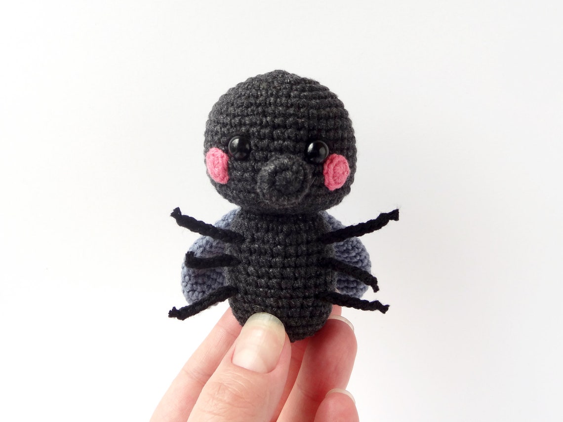 Fly Crochet Pattern Amigurumi Toy Crochet House Fly Pattern - Etsy