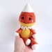Halloween Crochet Pattern Candy Corn Doll Amigurumi Toy - Etsy