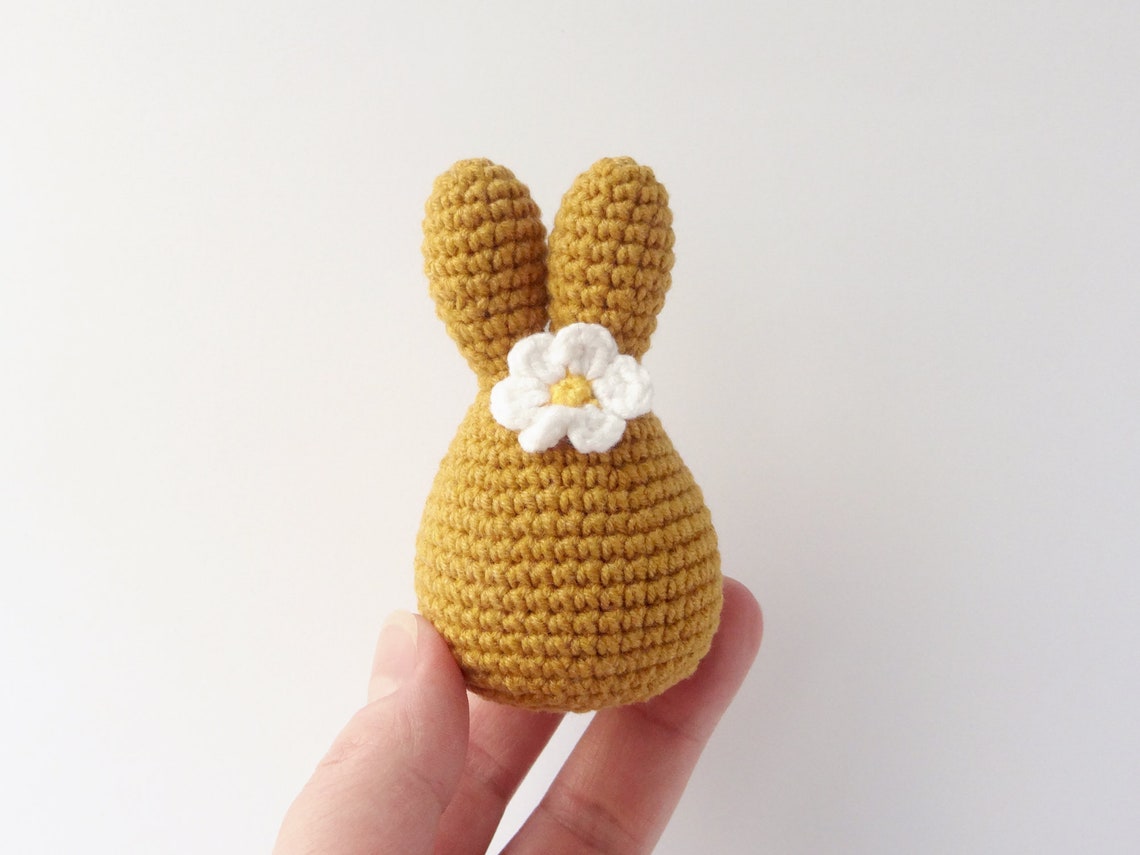 Crochet Pattern Bunny Egg Easter Decoration Bunny Crochet - Etsy