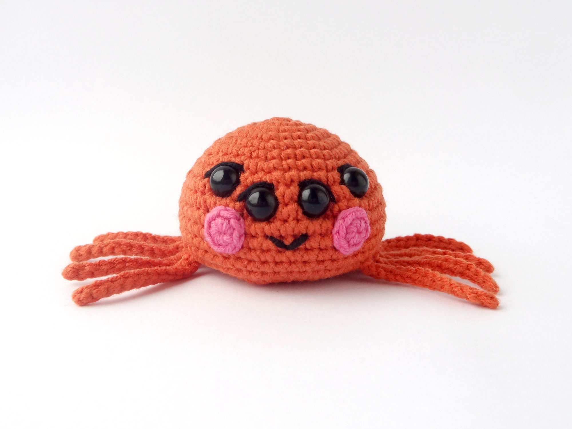 Cute Amigurumi Spider Crochet Pattern Crochet Spider Pattern - Etsy