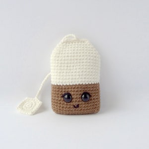 Tea Bag Crochet Pattern, Cute Amigurumi Tea Bag Pattern - Etsy