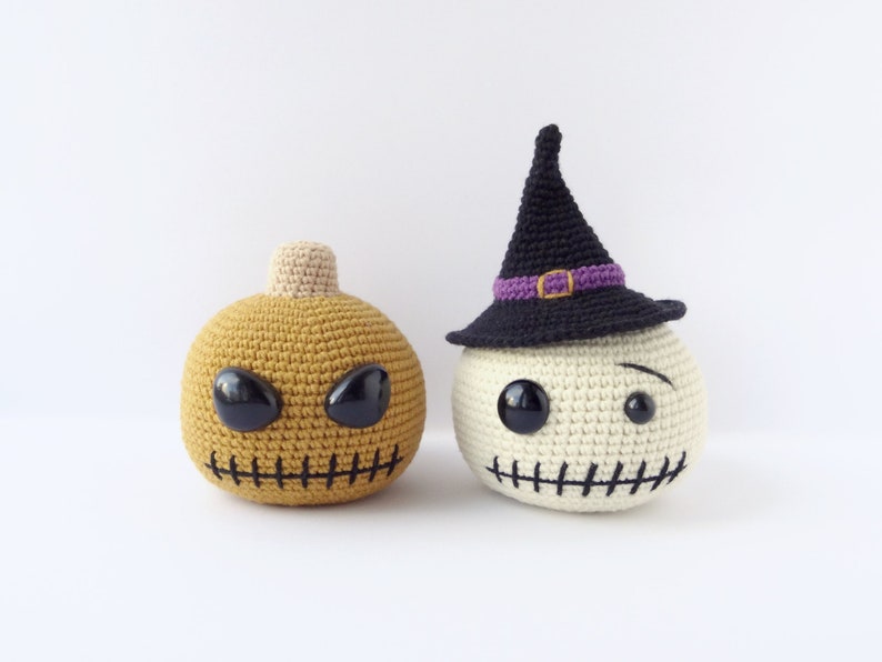 Halloween Pumpkin Crochet Pattern Amigurumi Toy Crochet - Etsy