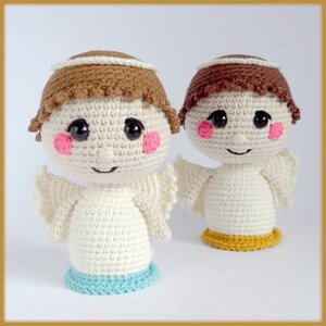 Crochet Pattern Angel Doll, Amigurumi Angel Crochet Pattern, Crochet ...