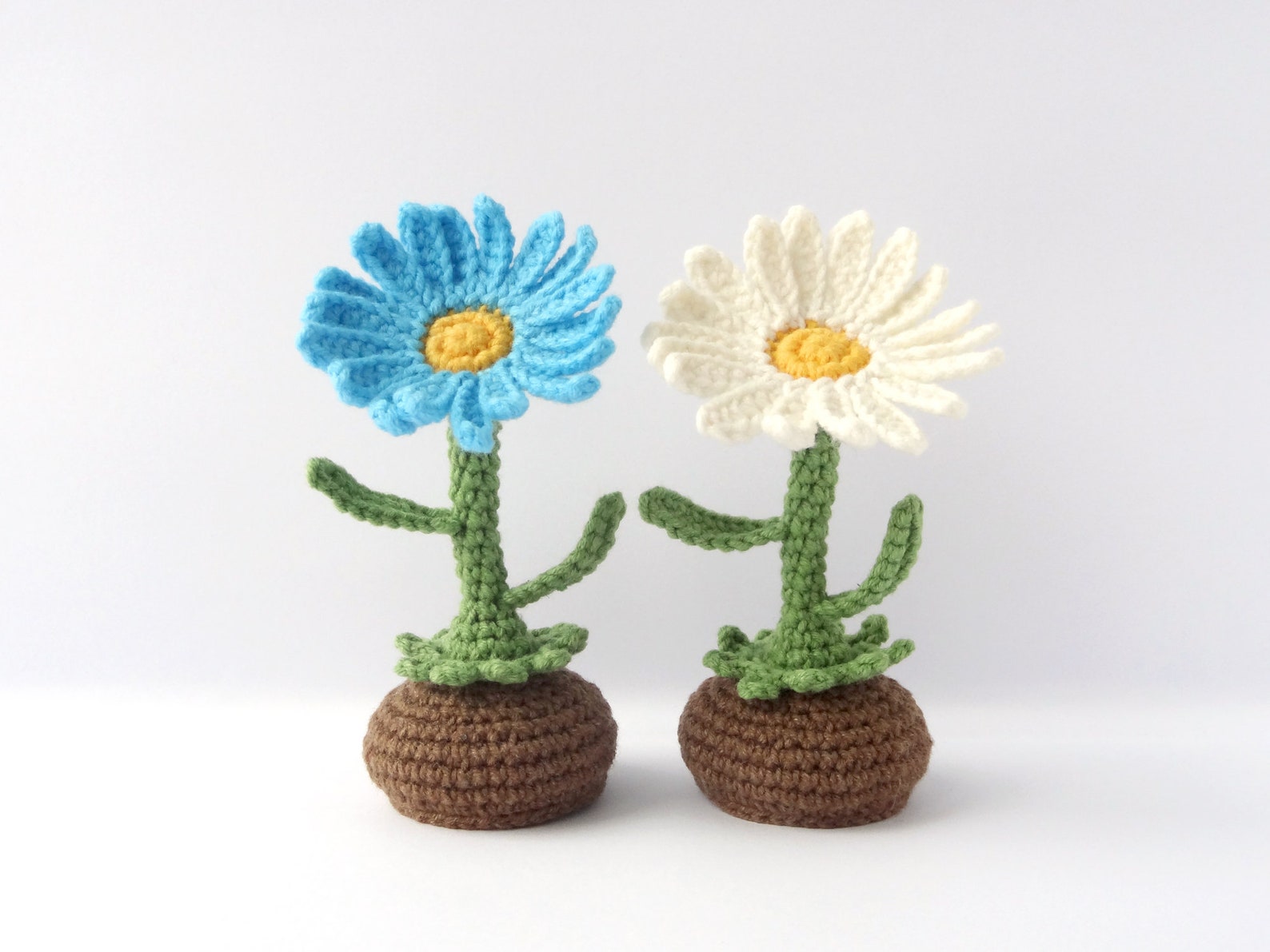 Crochet Pattern Daisy in the Ground Crochet Daisy Pattern - Etsy